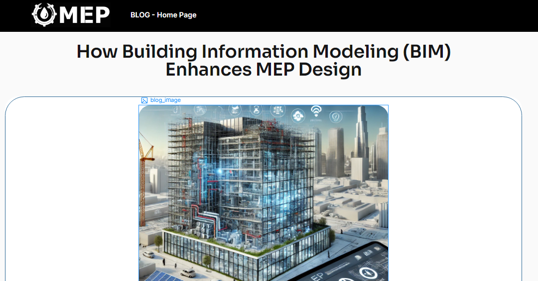 How Building Information Modeling (BIM) Enhances MEP Design | MEP Blog